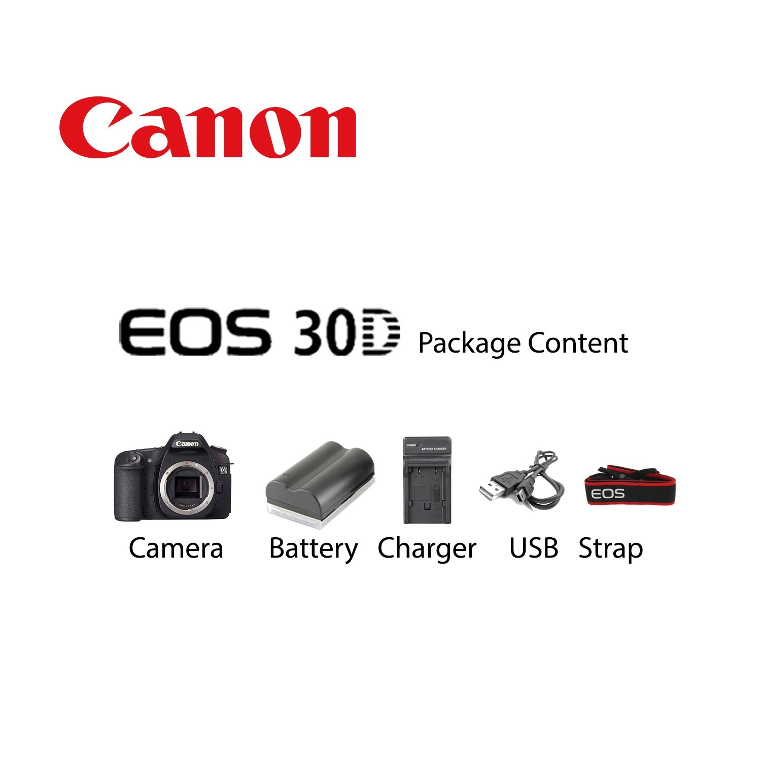 Canon EOS 30D Body - Mega City