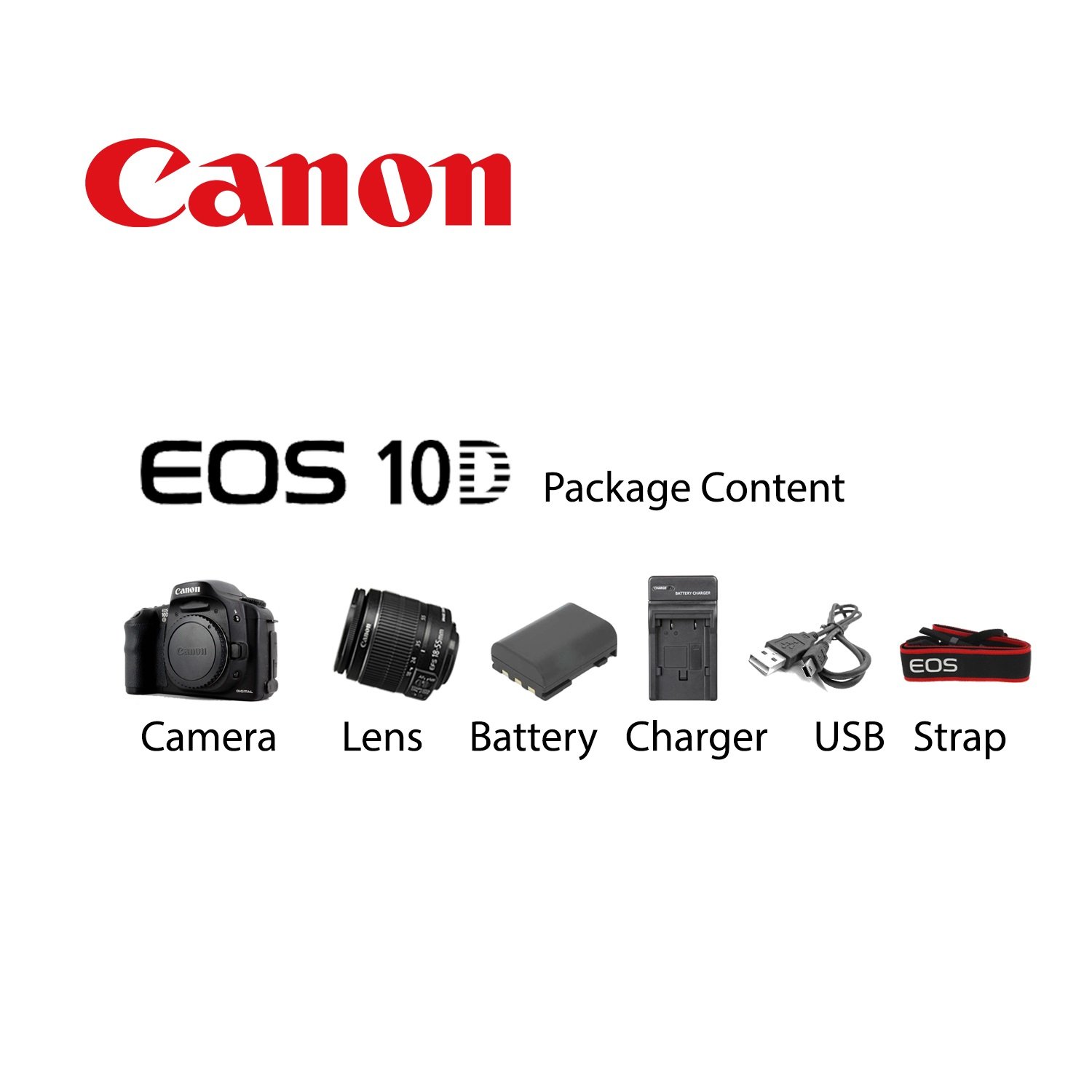 Canon EOS 10D With Kit Lens - Mega City