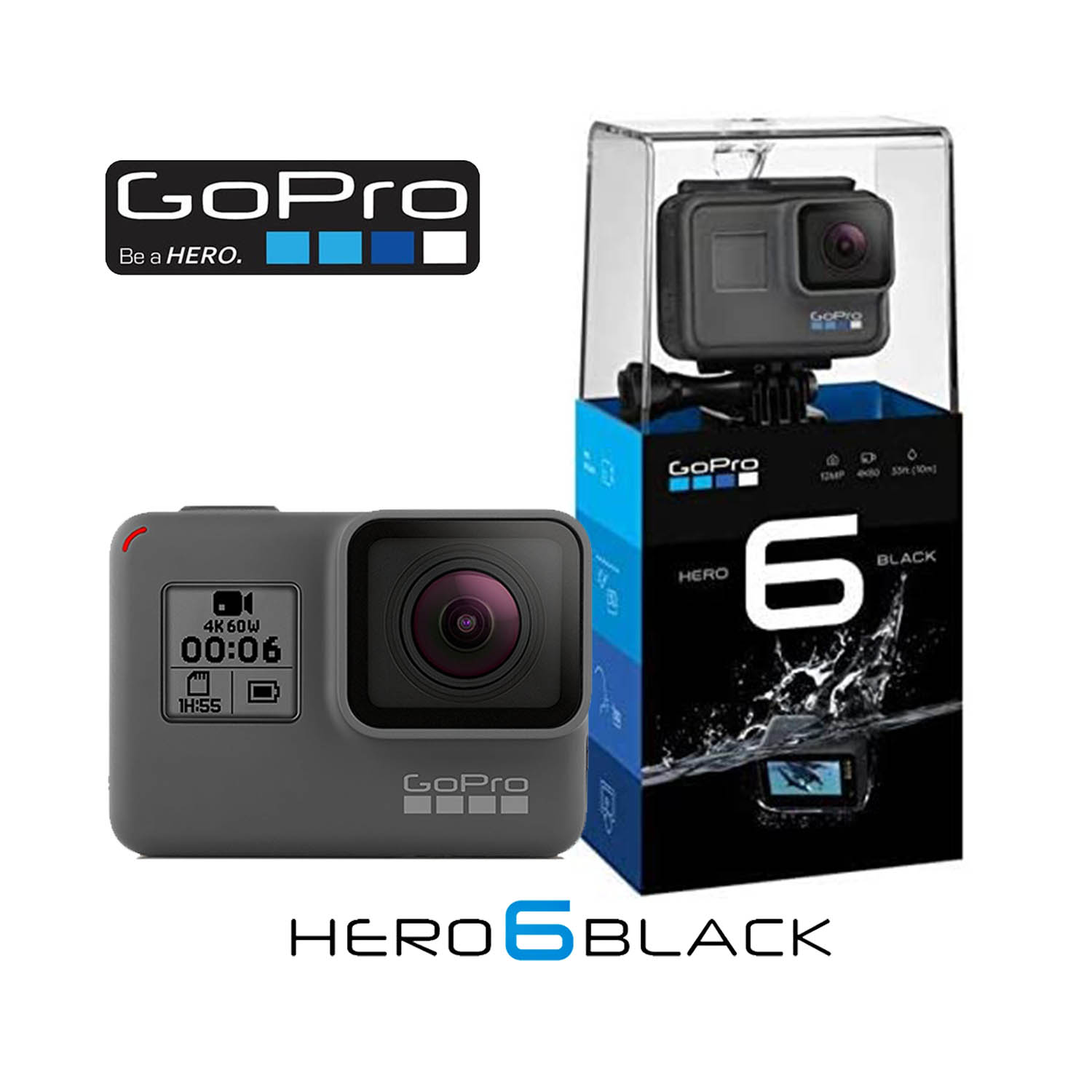 Gopro Hero 6 Black (RB) - Mega City