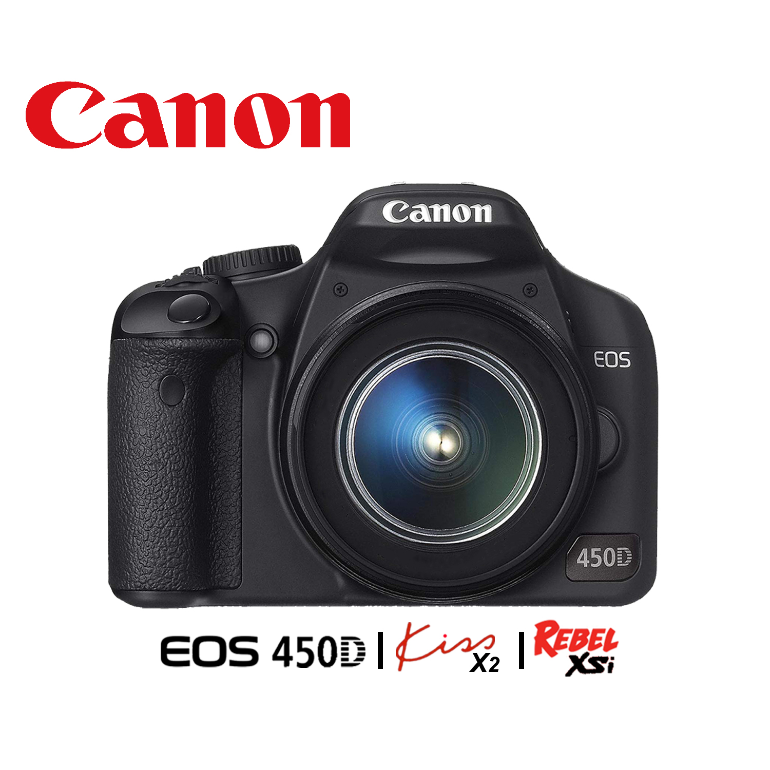 Canon EOS 450D | Kiss X2 | Rebel Xsi With Kit Lens - Mega City