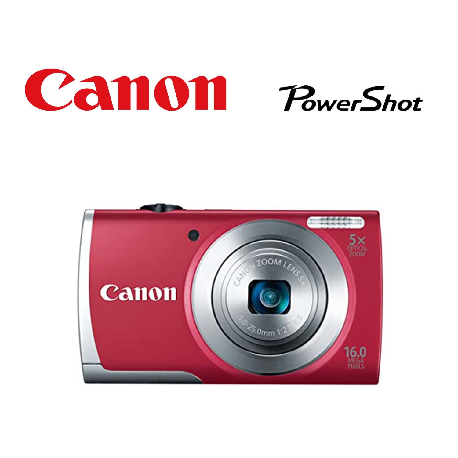 Canon A2500 PowerShot Digital Camera - Mega City
