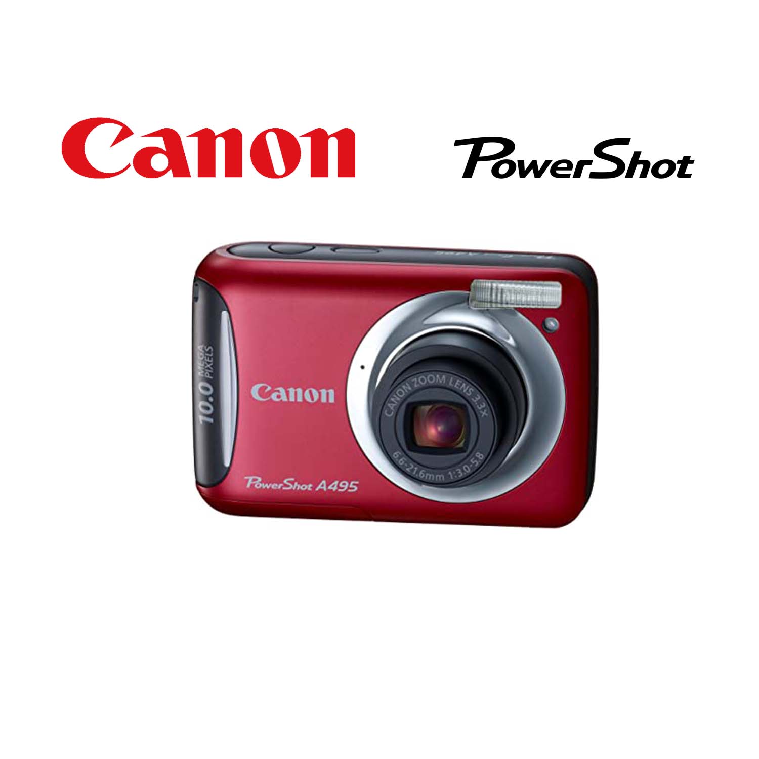 Canon A495 PowerShot Digital Camera - Mega City