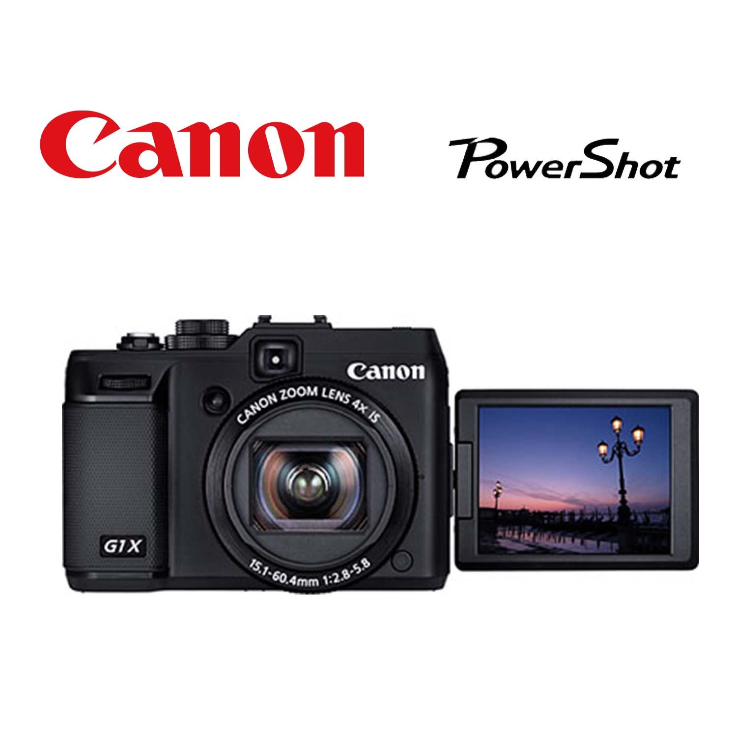 Canon G1X PowerShot Digital Camera - Mega City