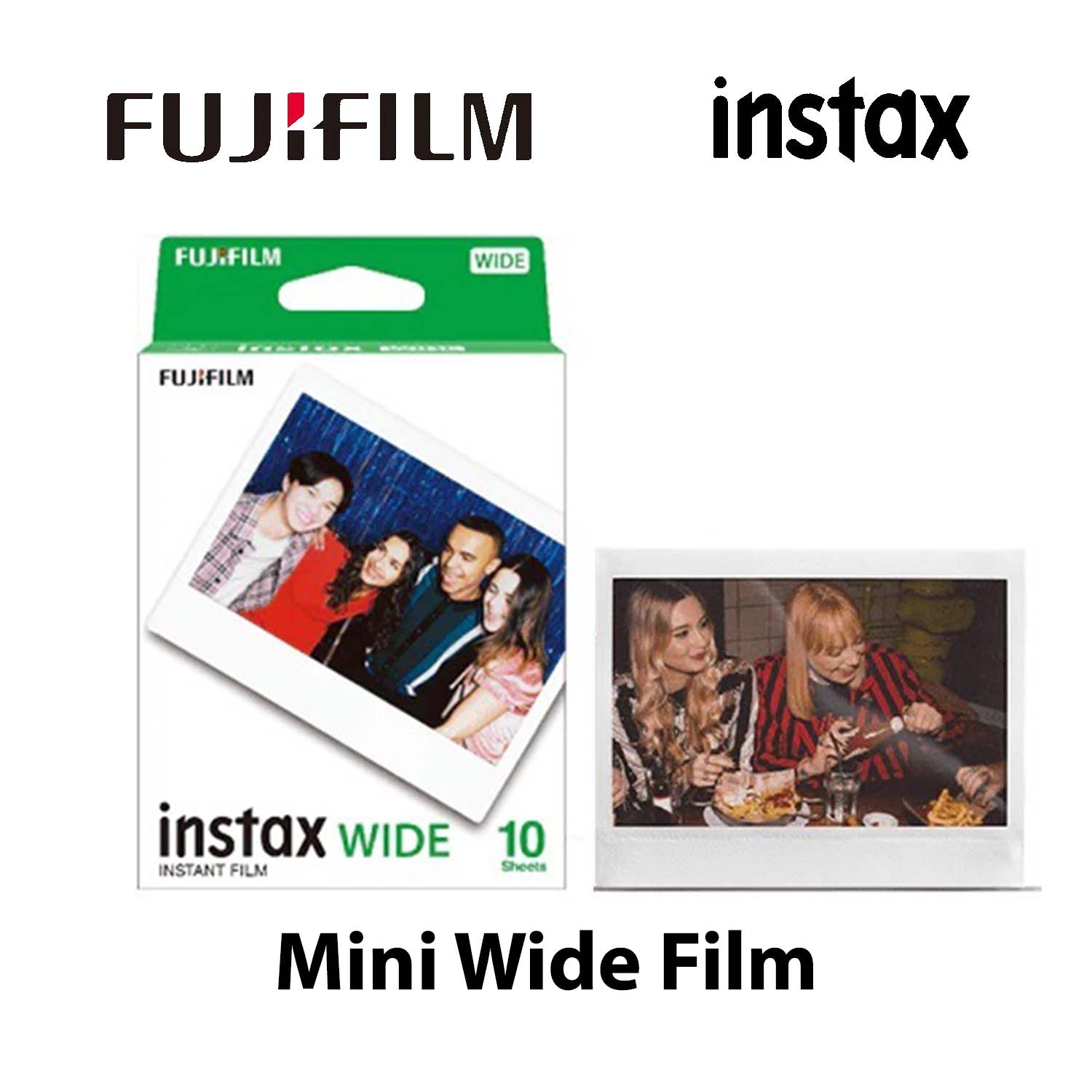 Fujifilm Instax Mini Wide Film - Mega City