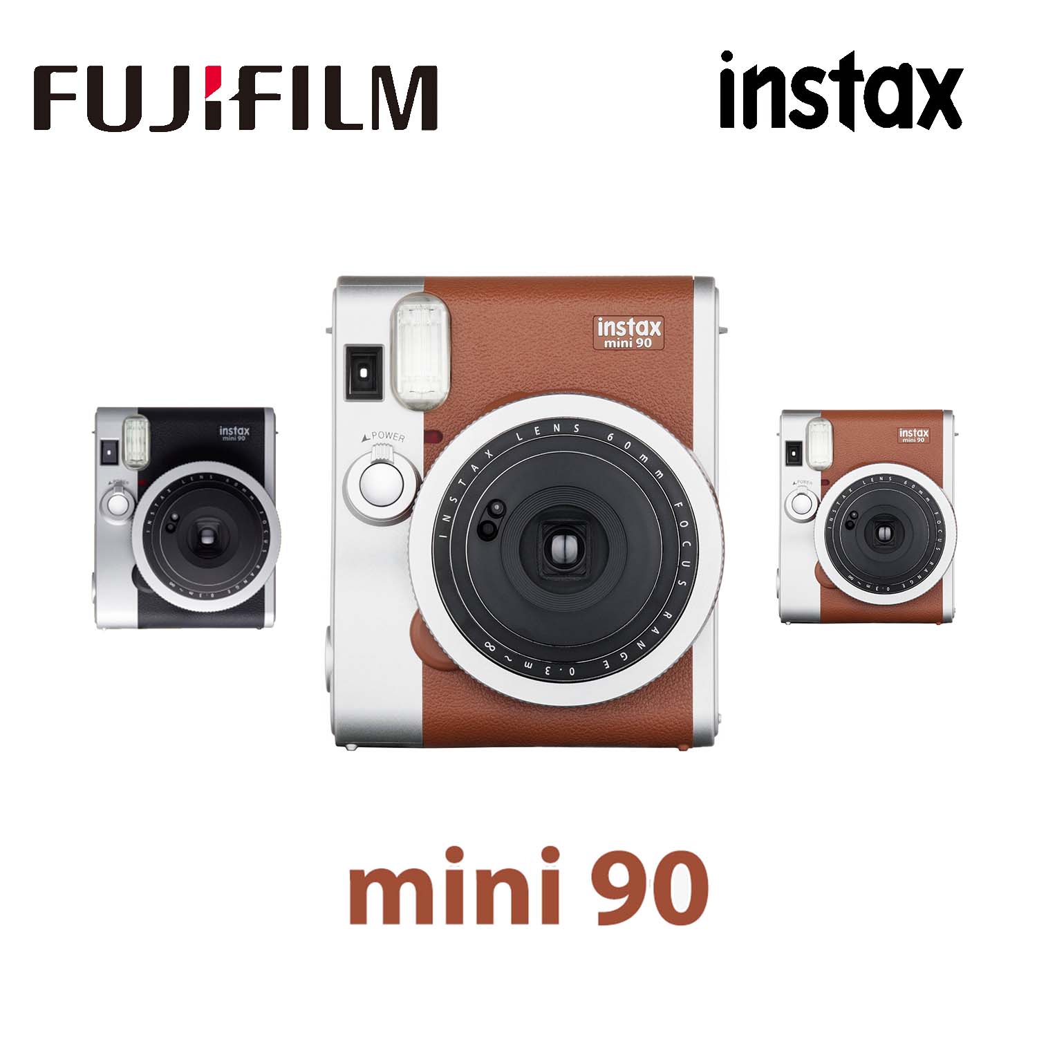 Fujifilm Instax Mini 90 Instant Film Camera - Mega City