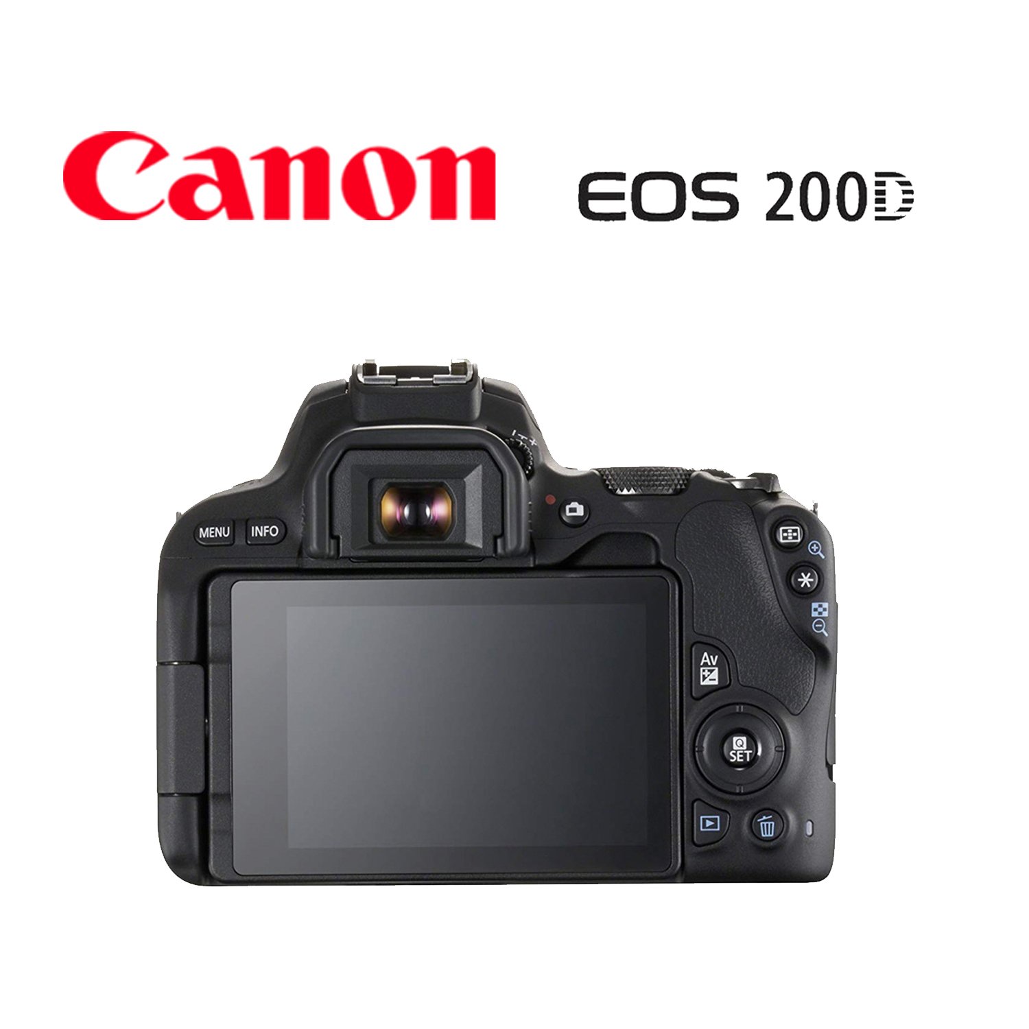 Canon EOS 200D DSLR Camera Body - Mega City