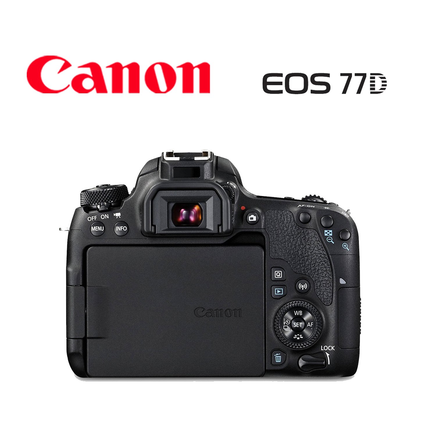 Canon EOS 77D DSLR Camera Body - Mega City