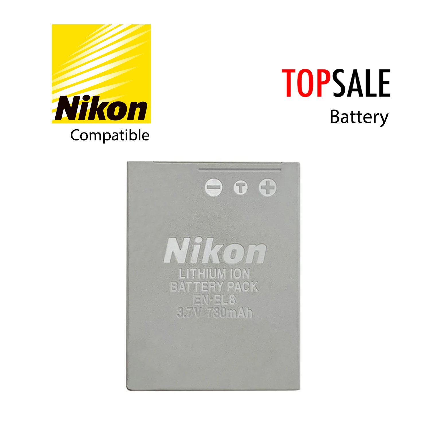 Nikon EN-EL8 Battery - Mega City