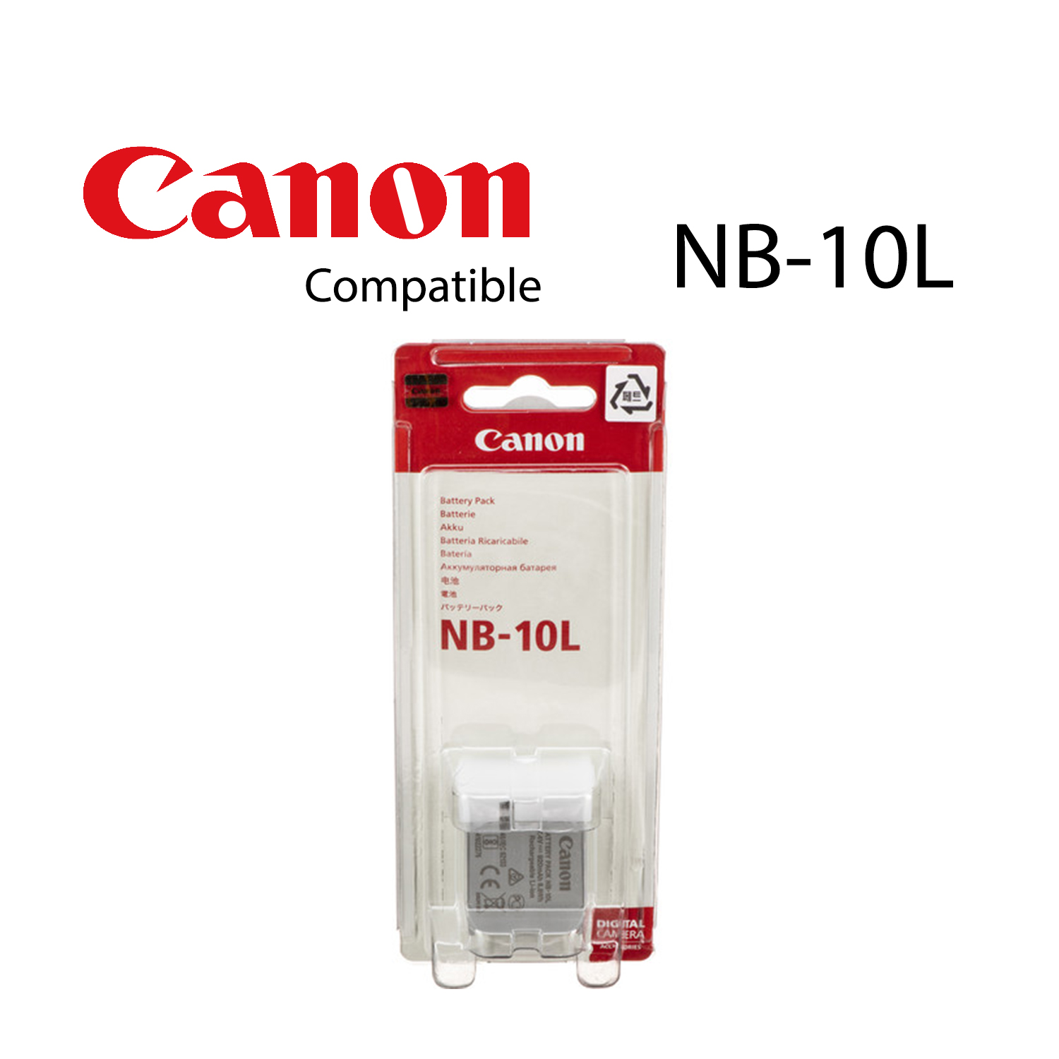 Canon NB-10L Battery - Mega City