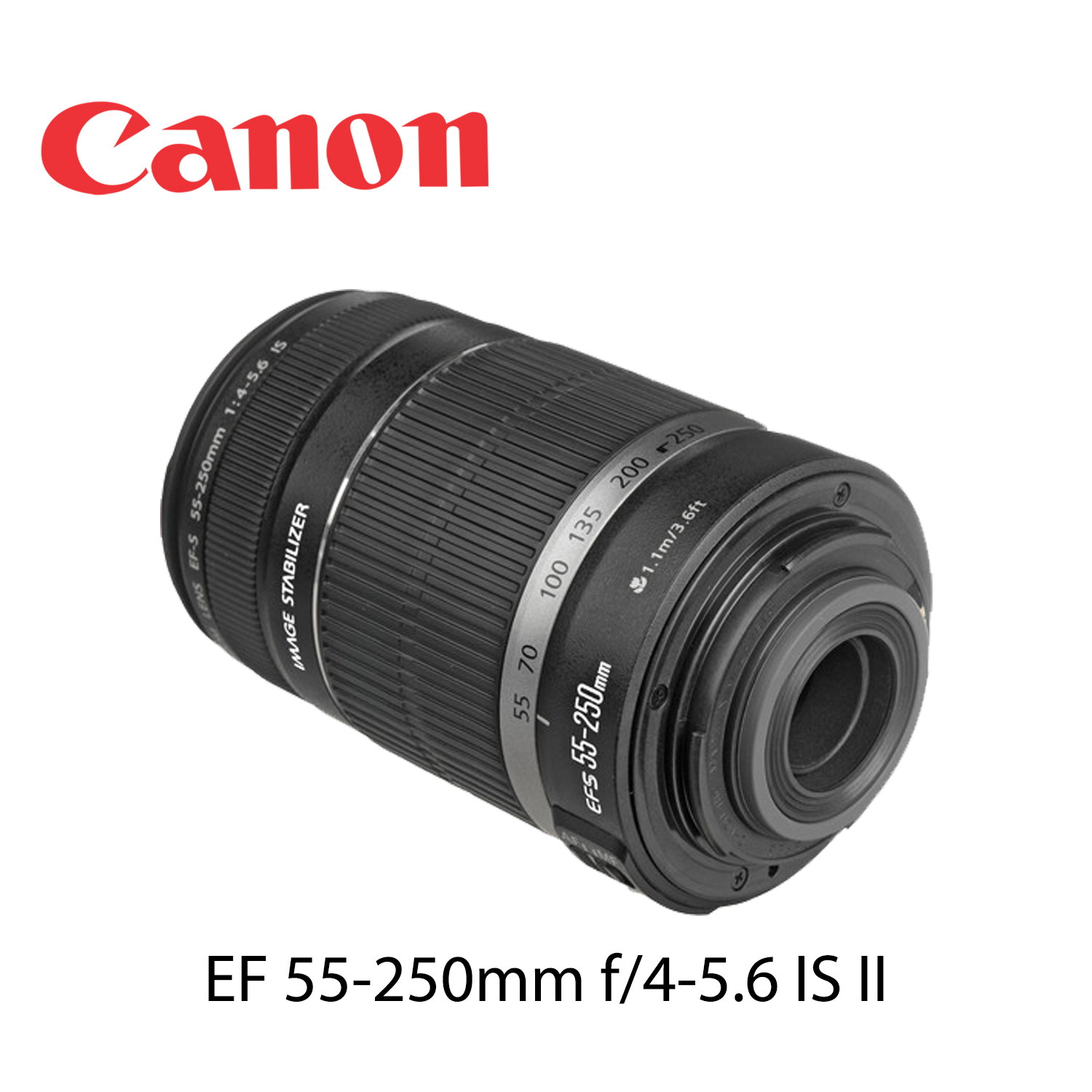 Canon EF-S 55-250mm f/4-5.6 IS II Telephoto Zoom Lens - Mega City