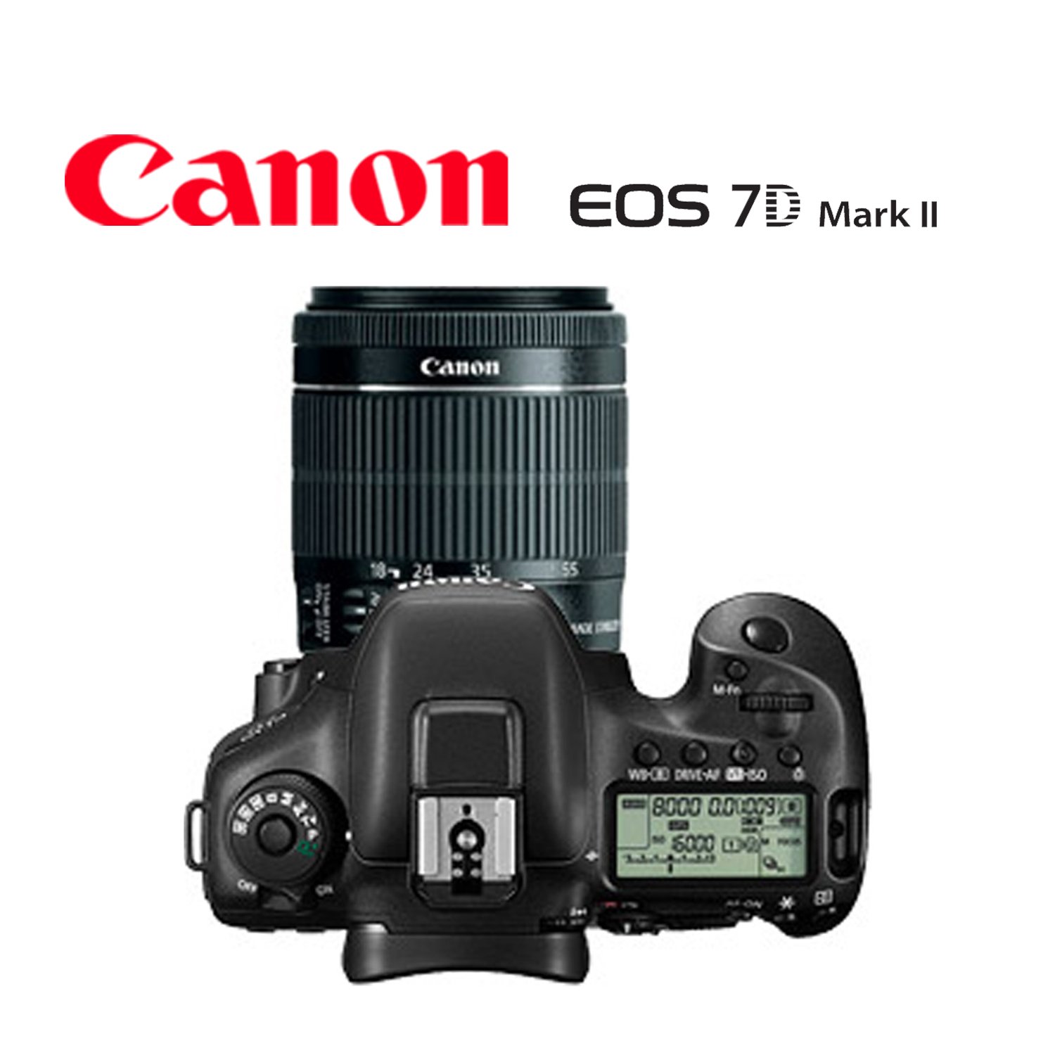 Canon EOS 7D Mark II DSLR Camera With 18-55mm Lens - Mega City