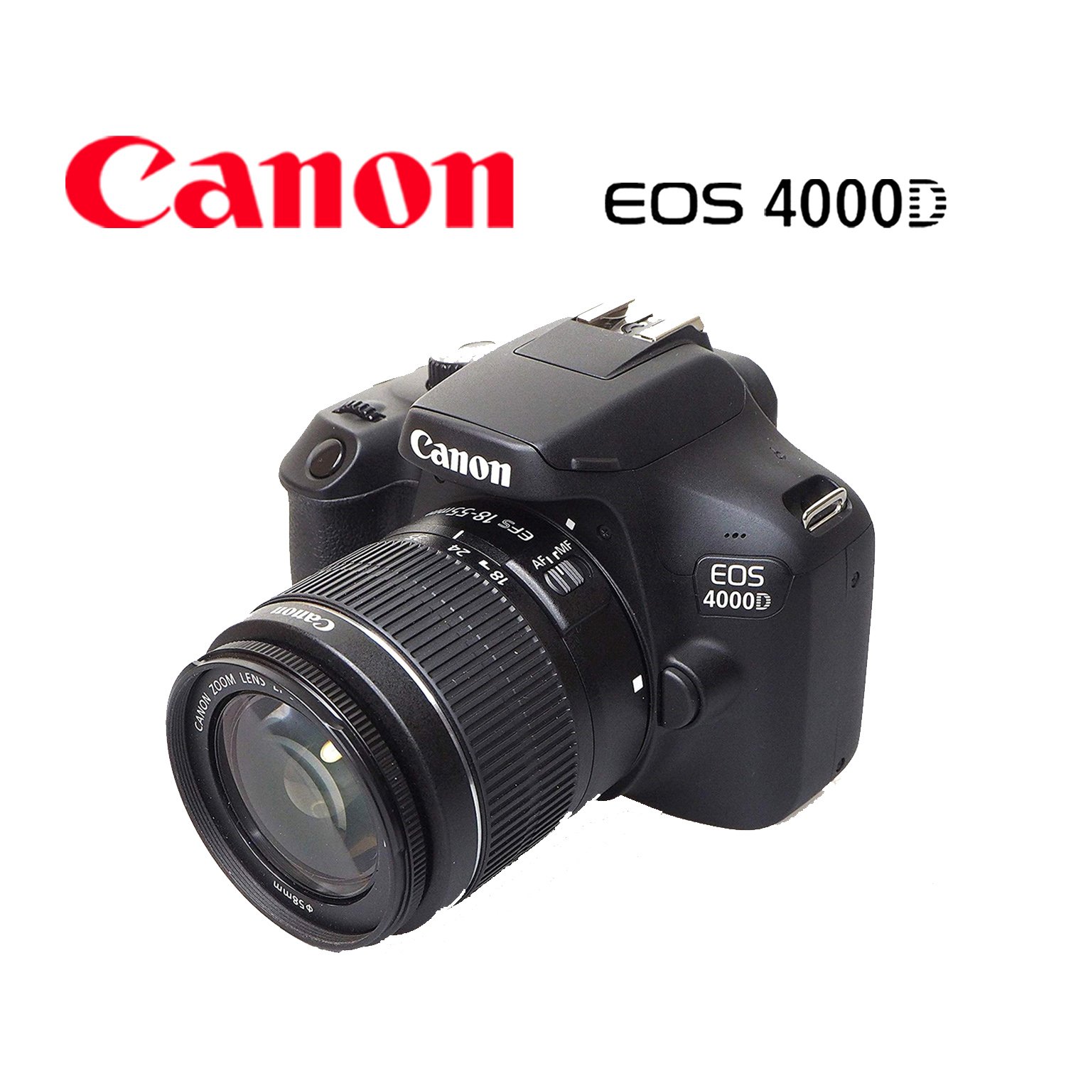 Canon EOS 4000D DSLR Camera With 18-55mm Lens - Mega City