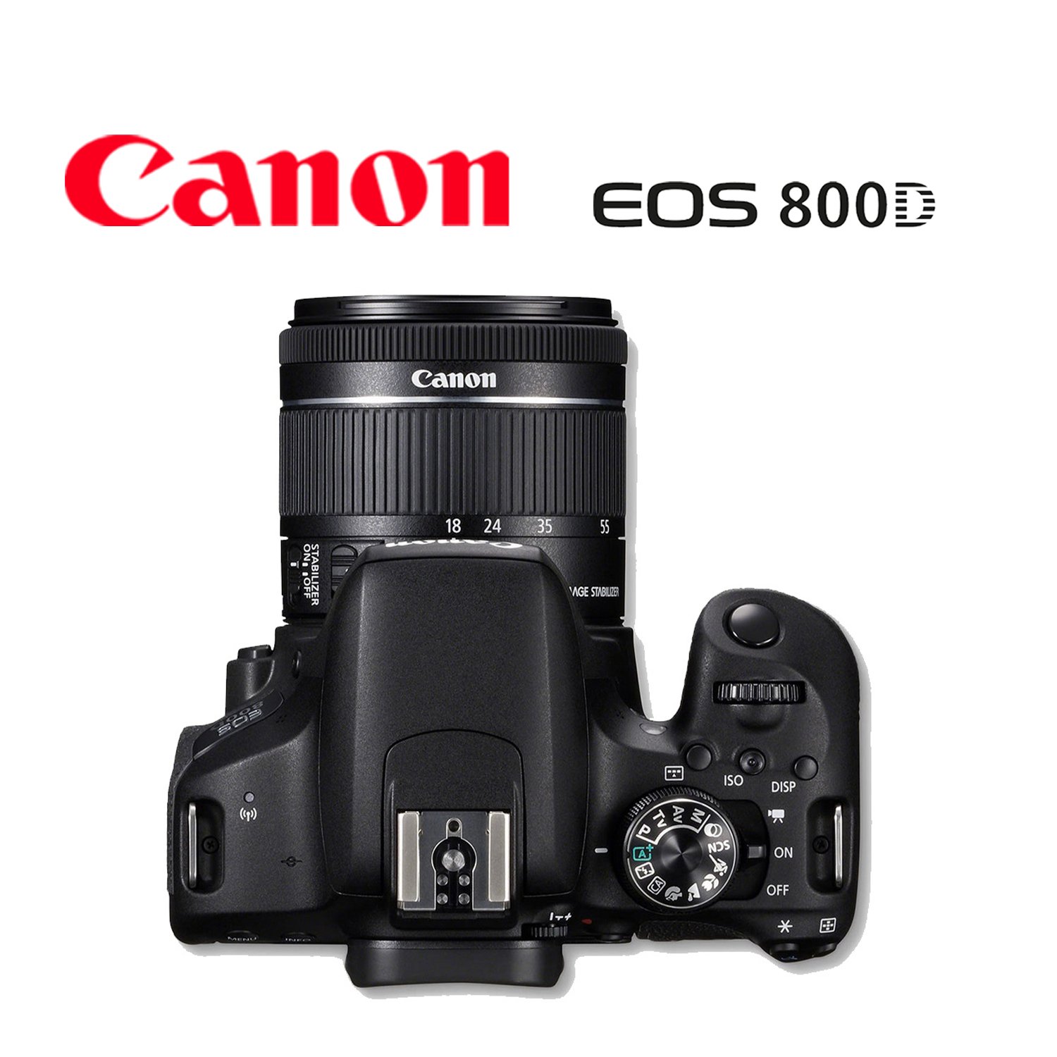 Canon EOS 800D DSLR Camera With 18-55mm Lens - Mega City