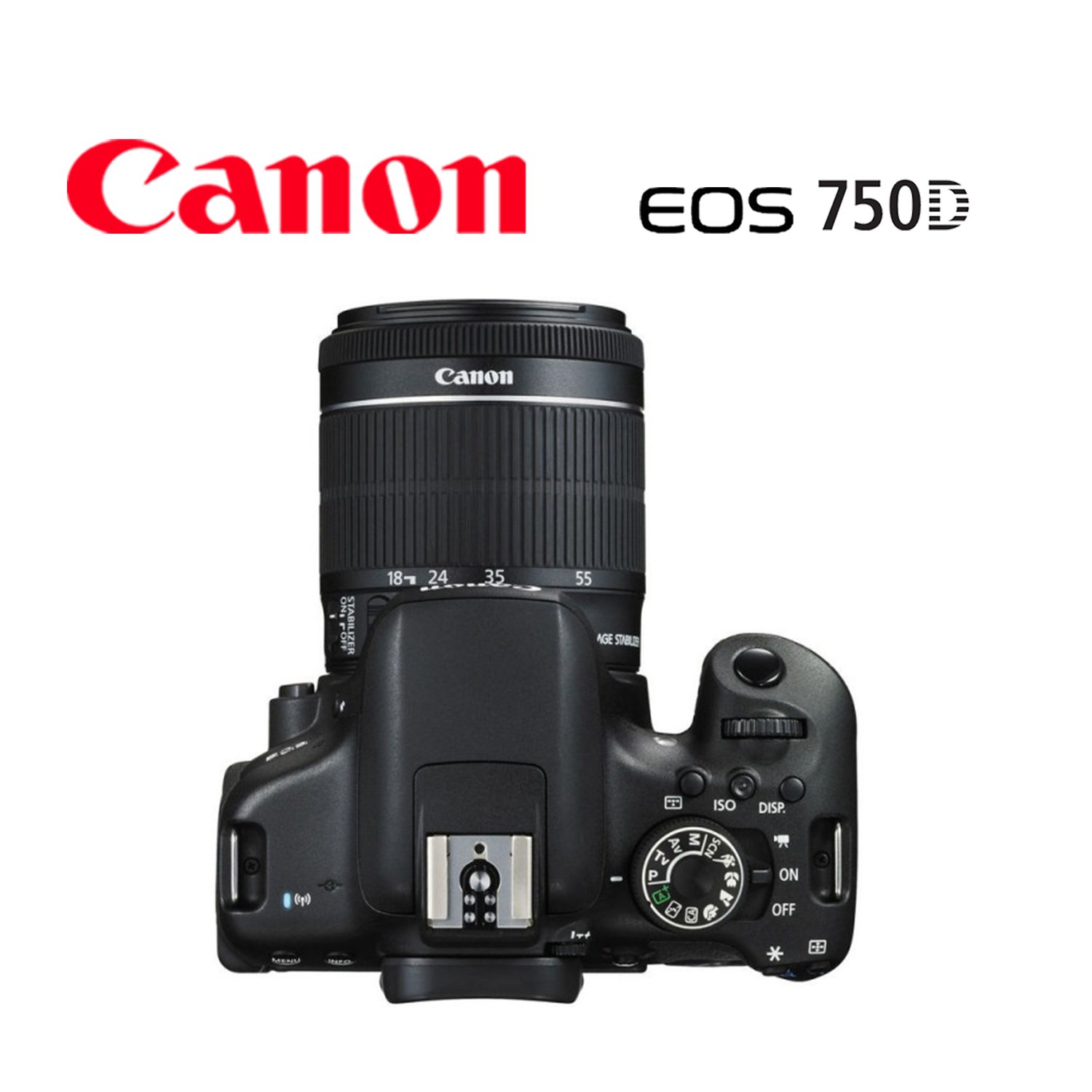 Canon EOS 750D DSLR Camera With 18-55mm Lens - Mega City