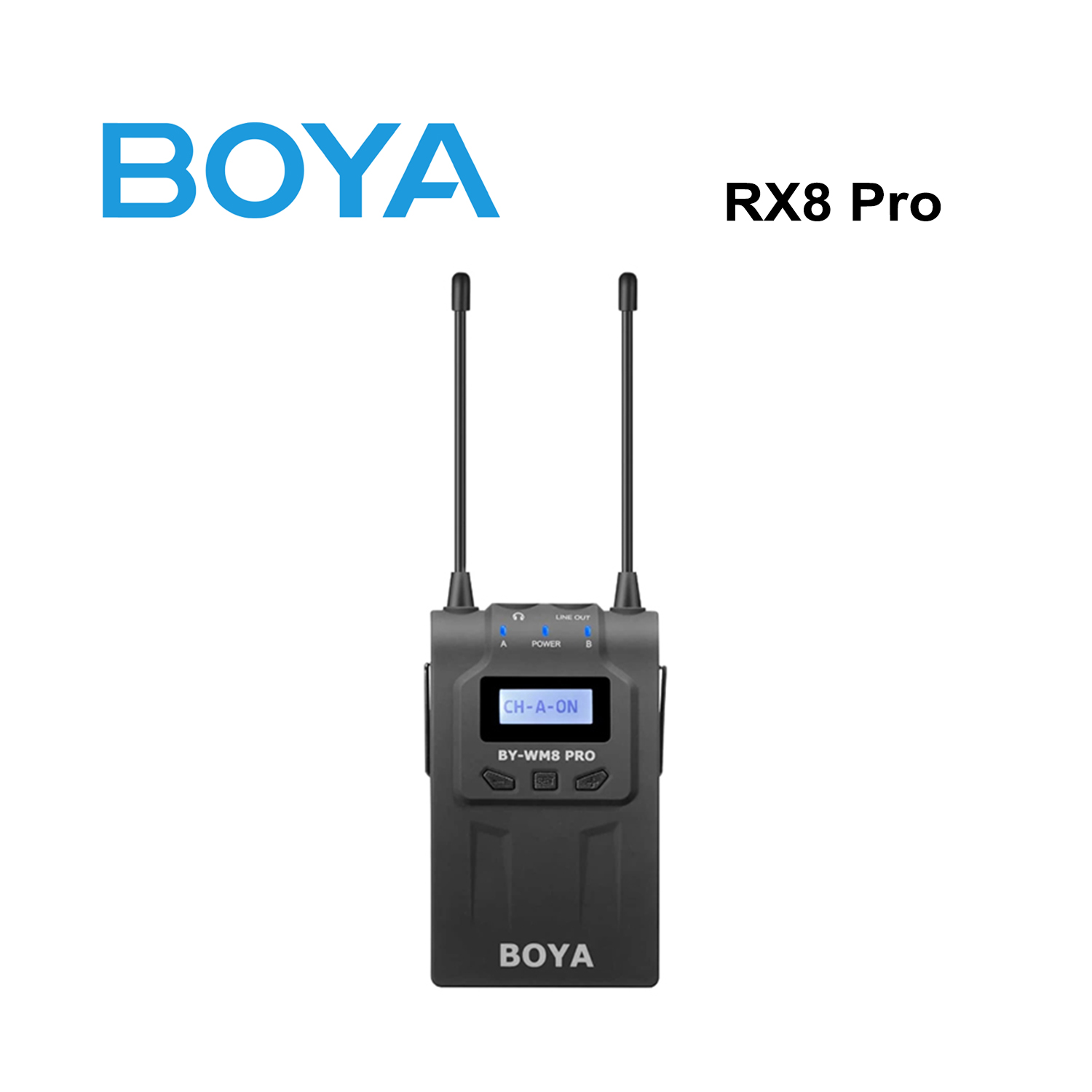 BOYA RX8 Pro Dual-Channel Wireless Receiver - Mega City
