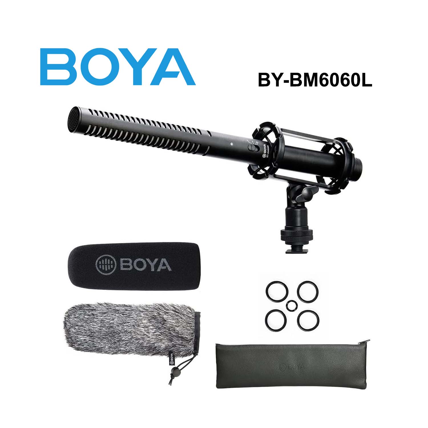 Boya BY-BM6060L Professional shotgun microphone - Mega City