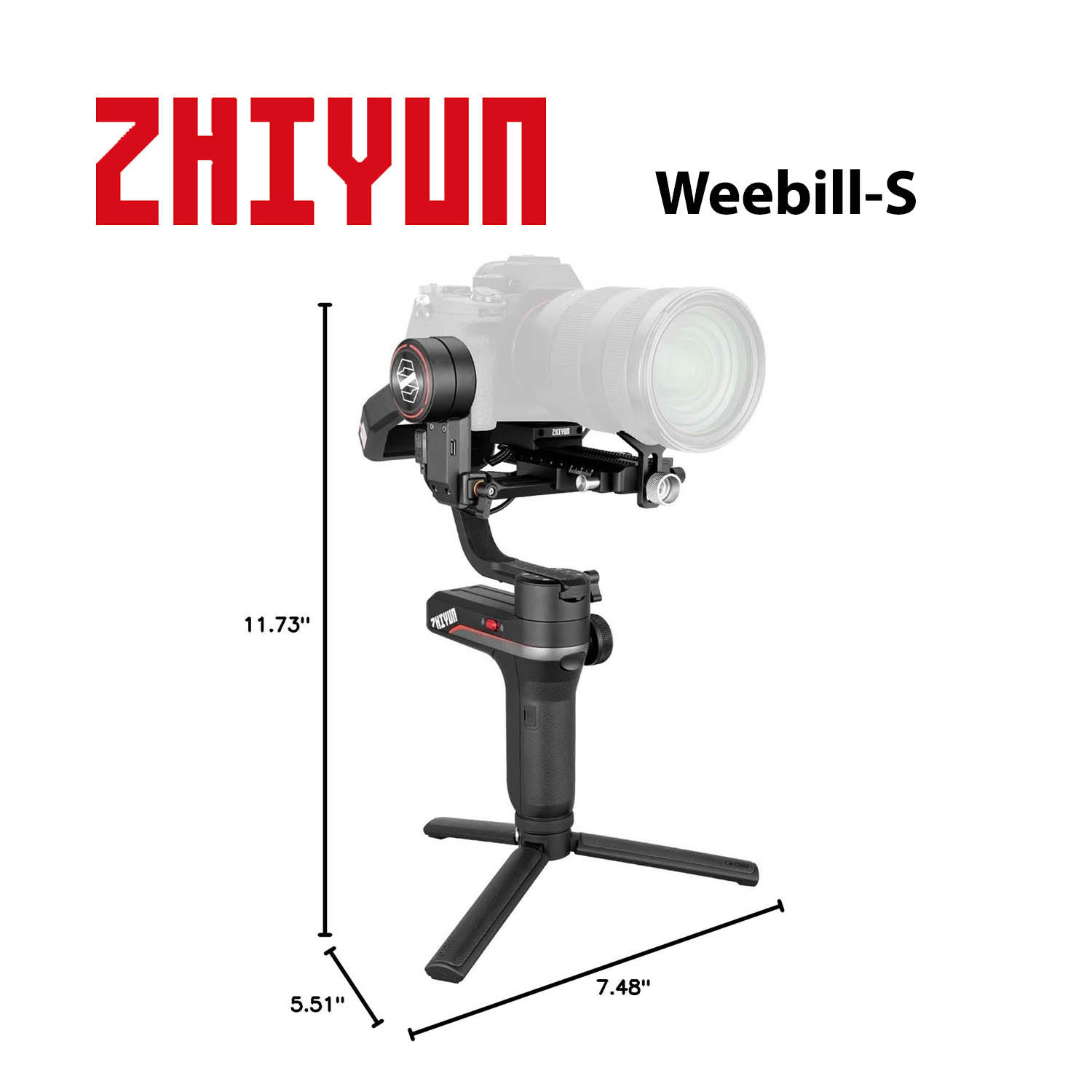 Zhiyun Weebill S Camera Gimbal - Mega City