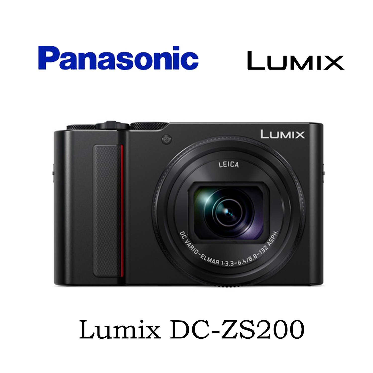Panasonic Lumix DC-ZS200 Digital Camera - Mega City