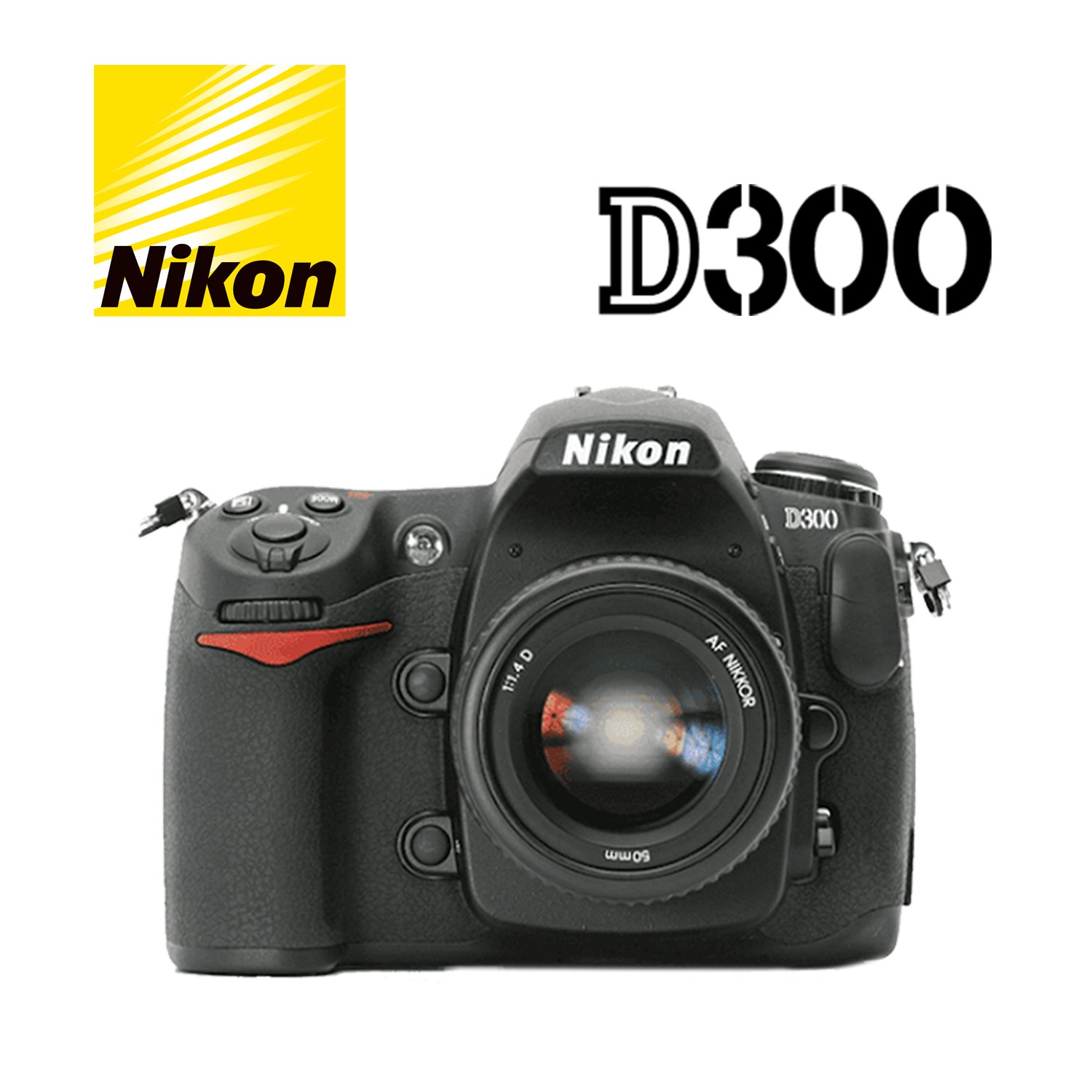 Nikon D300 Kit lens + Card + Bag + Hood + Protector + Filter - Mega City