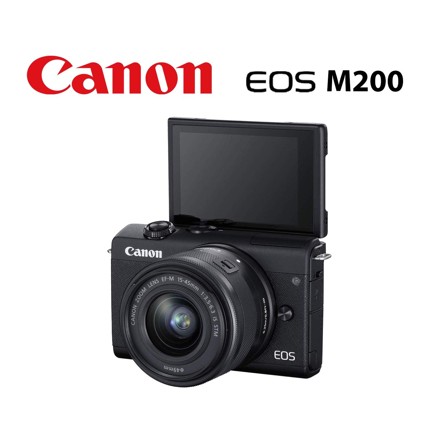 Canon EOS M200 Mirrorless Camera With Kit Lens - Mega City