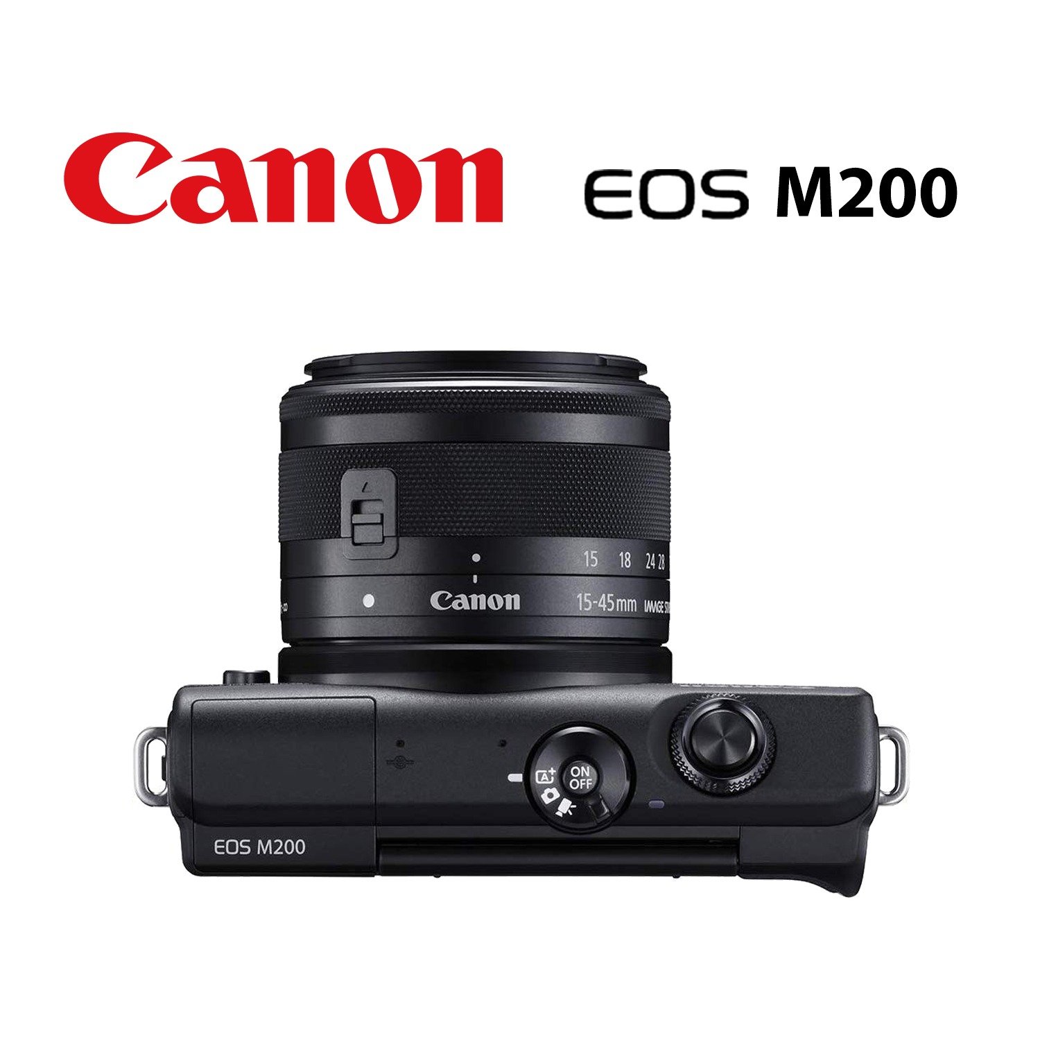 Canon EOS M200 Mirrorless Camera With Kit Lens - Mega City
