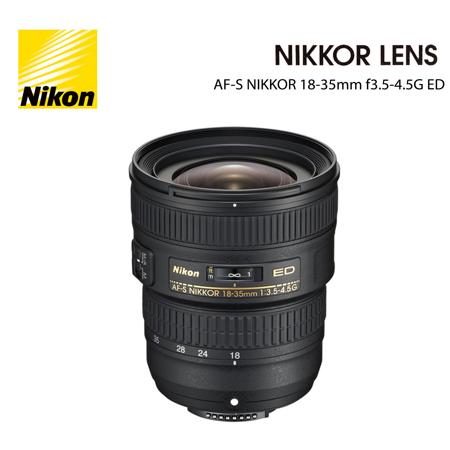 Nikon AF-S NIKKOR 18-35mm f/3.5-4.5G ED Lens - Mega City