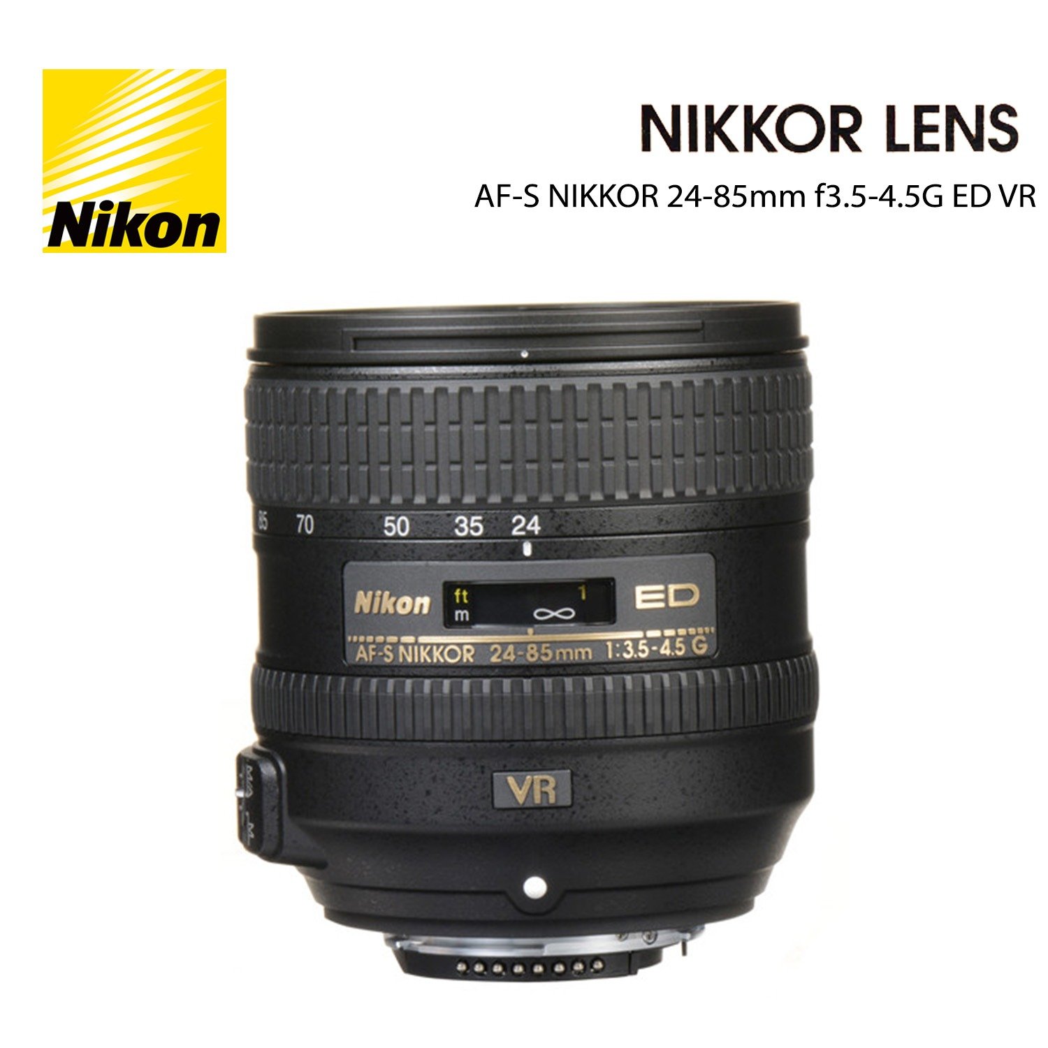 Nikon AF-S NIKKOR 24-85mm f/3.5-4.5G ED VR Lens - Mega City