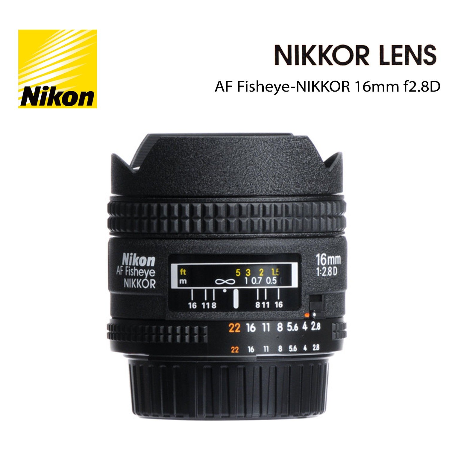 Nikon AF Fisheye-NIKKOR 16mm f/2.8D Lens - Mega City