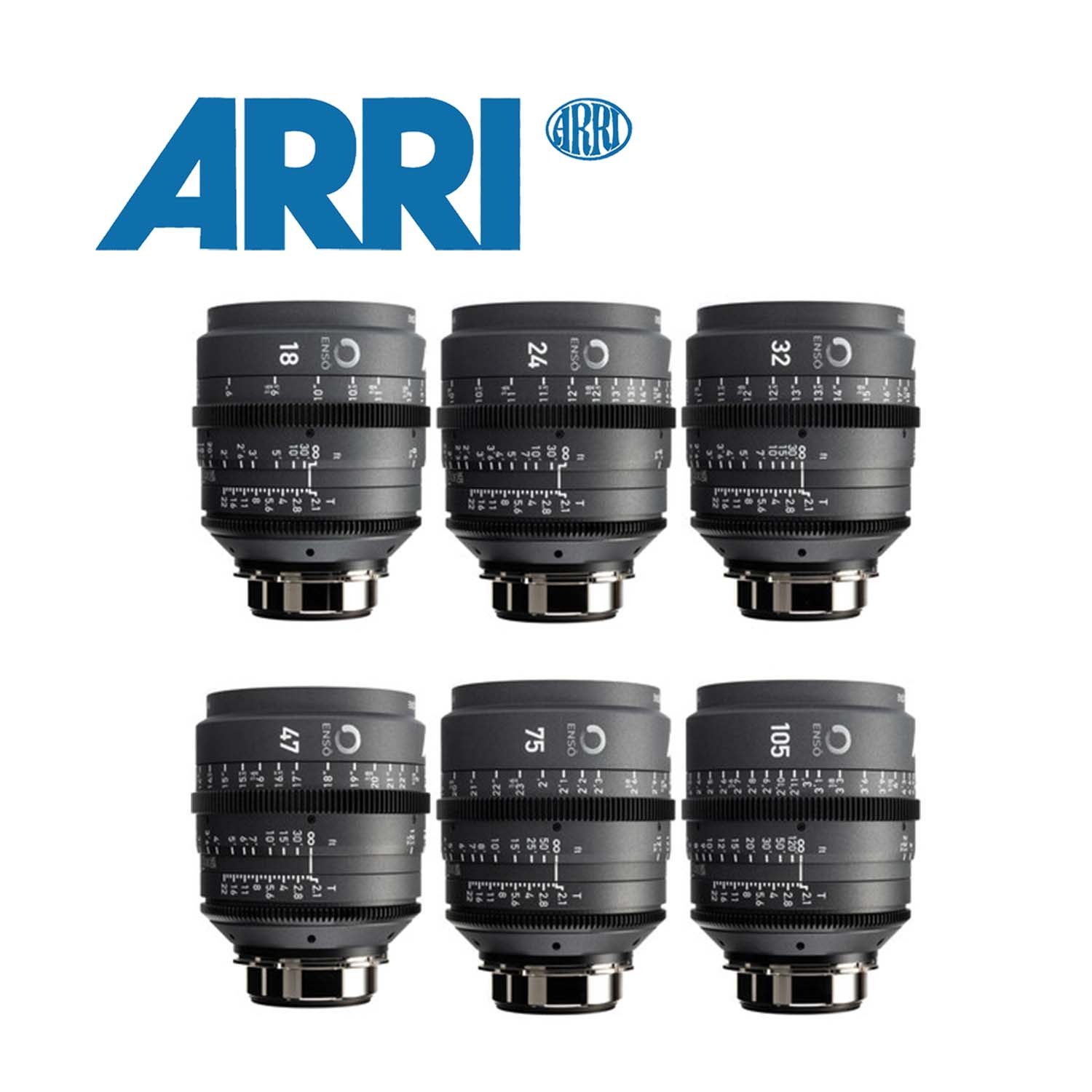 ARRI Ensō Prime Core 6-Lens Set - Mega City