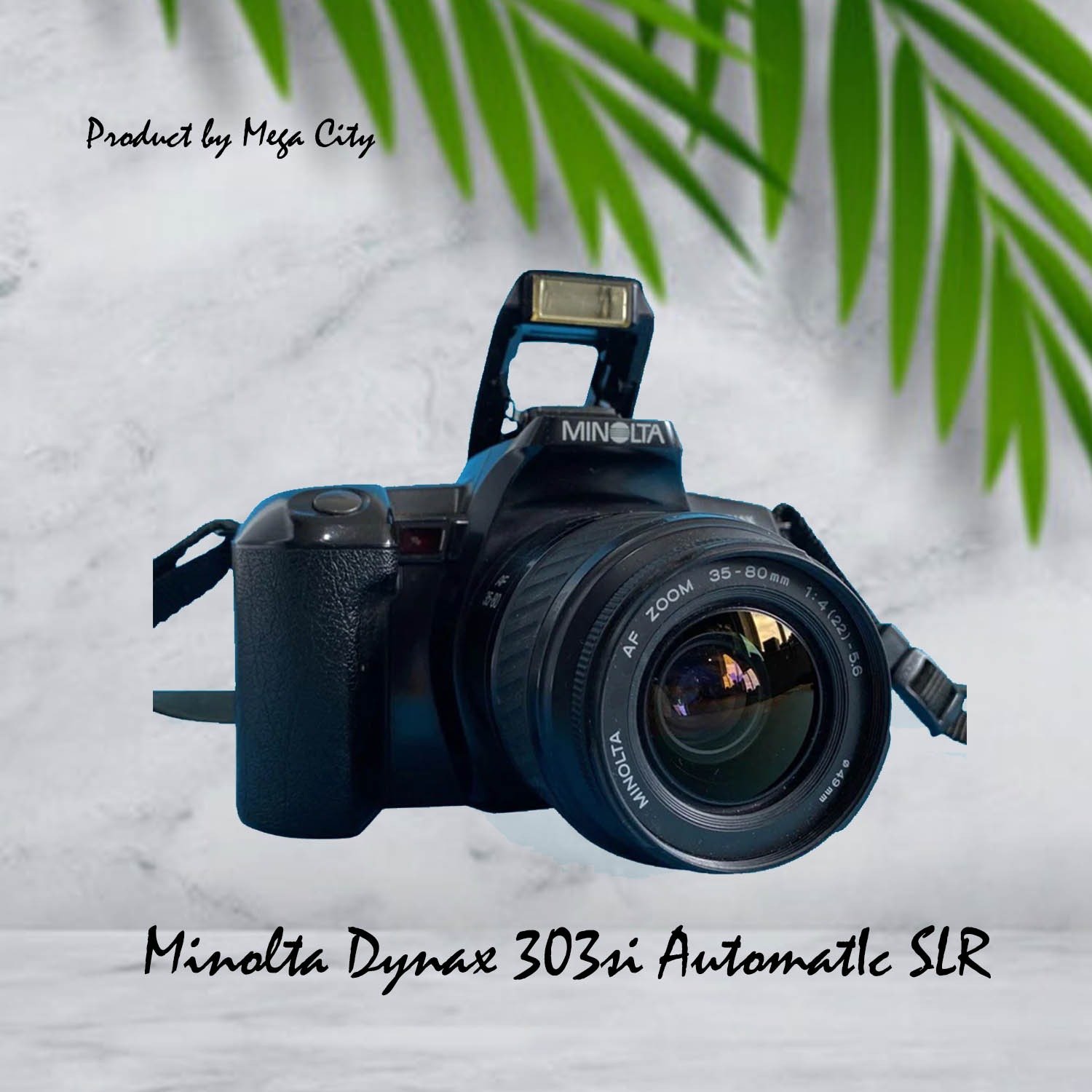 Minolta Dynax 303si AutomatIc SLR 35mm Film Camera with Auto Zoom Lens ...