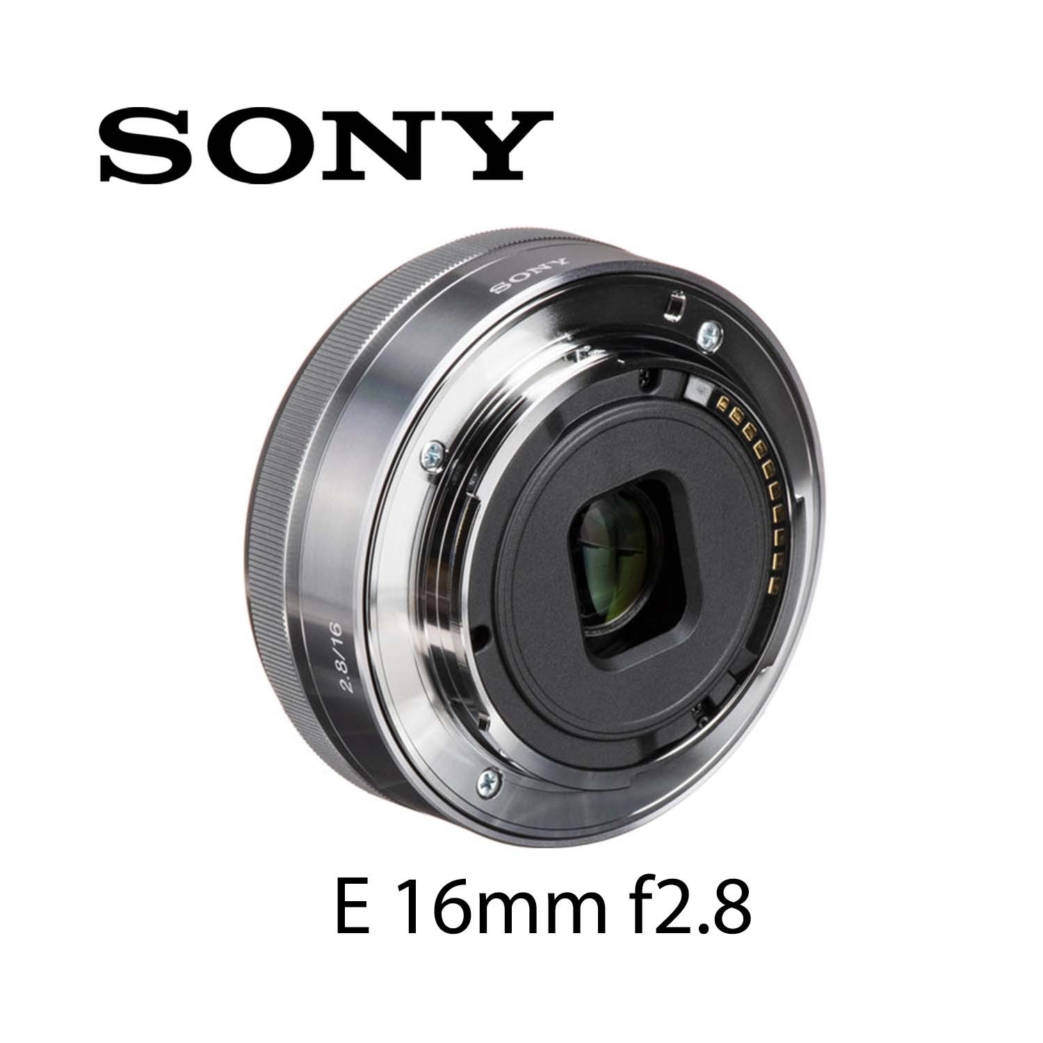 Sony E 16mm F2.8 Lens - Mega City