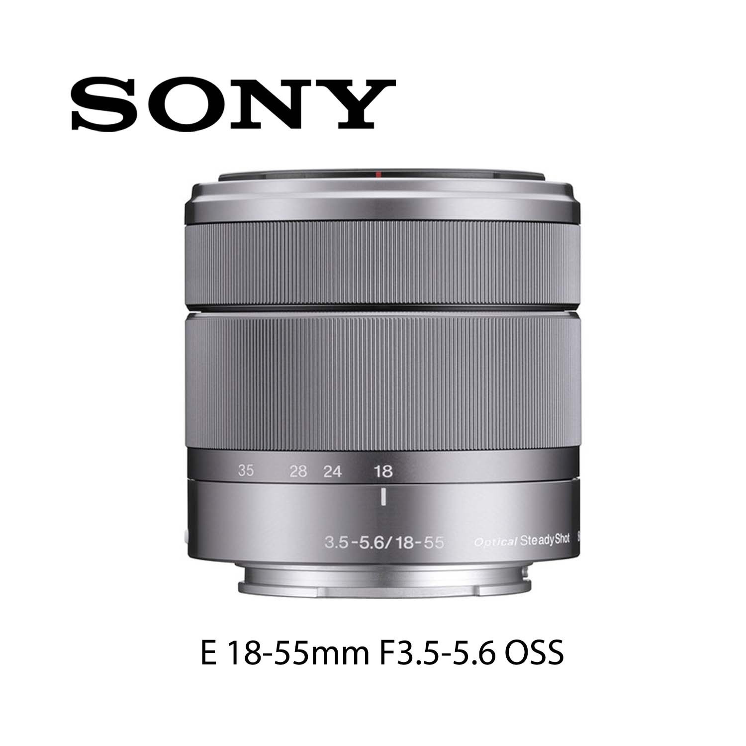 Sony E 18-55mm F3.5-5.6 OSS Lens - Mega City
