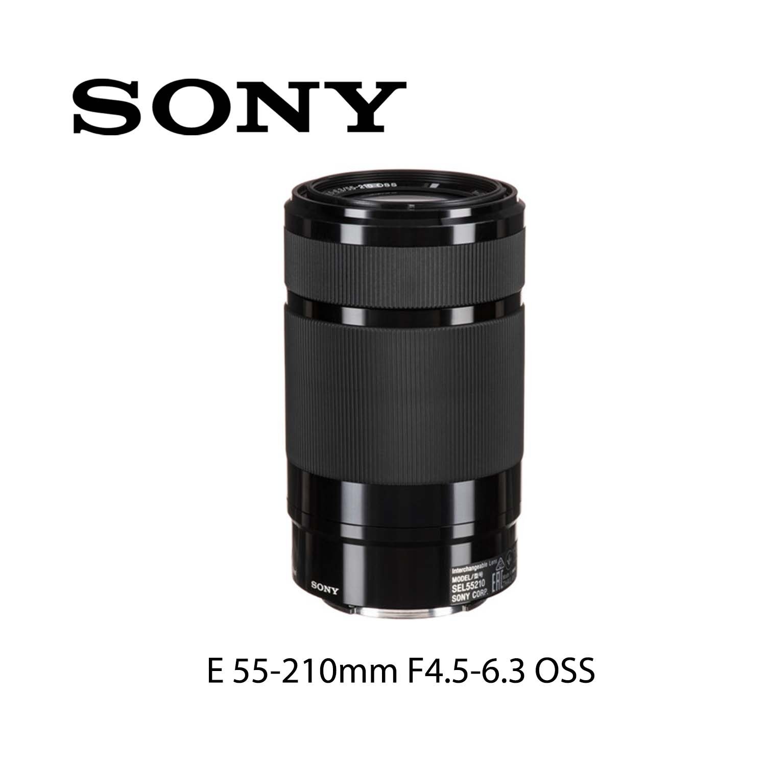 Sony E 55-210mm F4.5-6.3 OSS Lens - Mega City